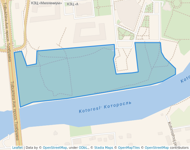 Крохинский лесопарк in Yaroslavl' | Map and Routes