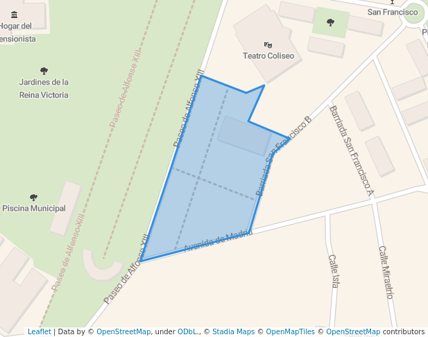 Recinto Ferial in Palma del Río | Map and Routes