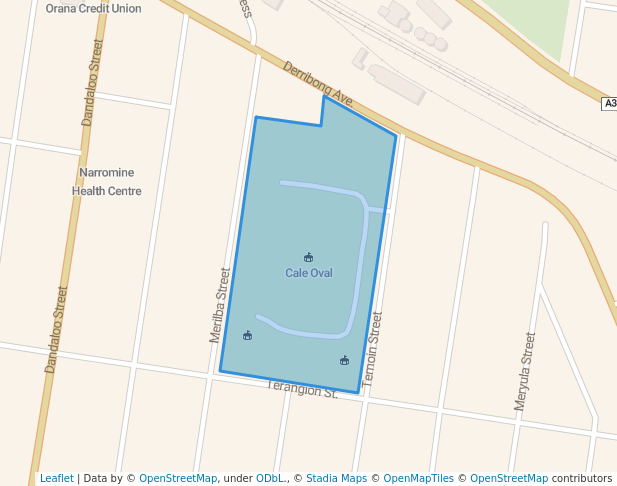 Apex Park in Narromine | Map and Routes