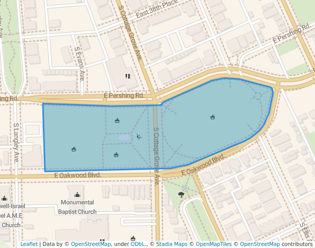 Mandrake Park in Chicago | Map and Routes