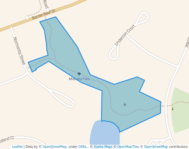 Morialta Park in Mermaid Waters | Map and Routes