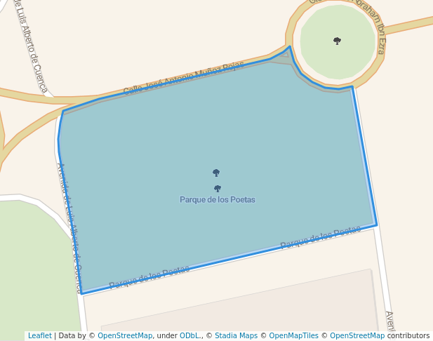 Parque de los Poetas in Lucena | Map and Routes