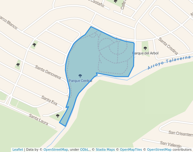 Parque Central in Ciudad Apodaca | Map and Routes