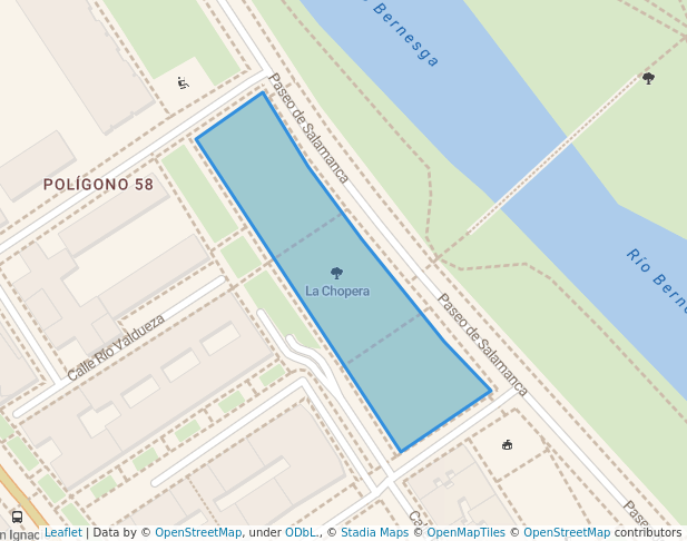 La Chopera in León | Map and Routes