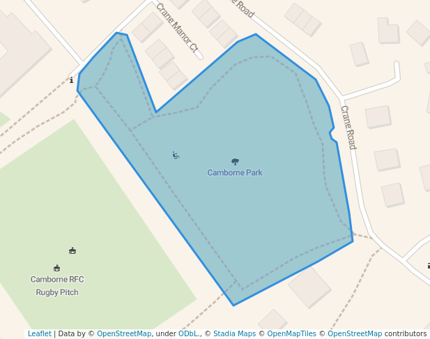 Camborne Park in Camborne | Map and Routes