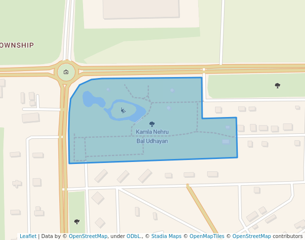 Kamla Nehru Bal Udhayan in Bhopal | Map and Routes