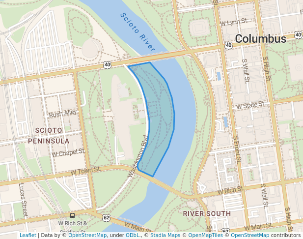 Genoa Park in Columbus | Map and Routes