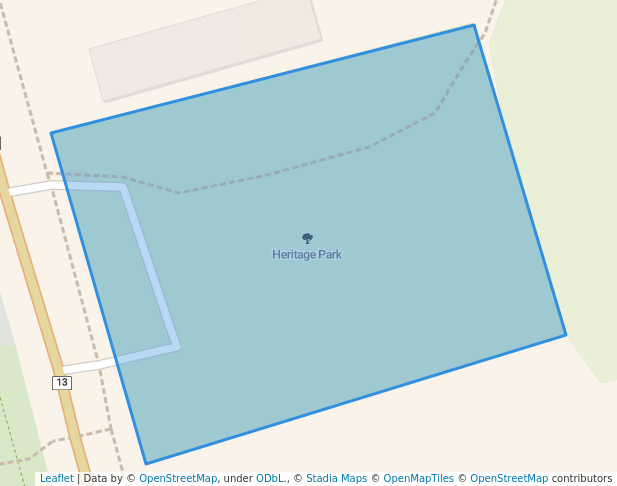 Heritage Park in Cavendish | Map and Routes