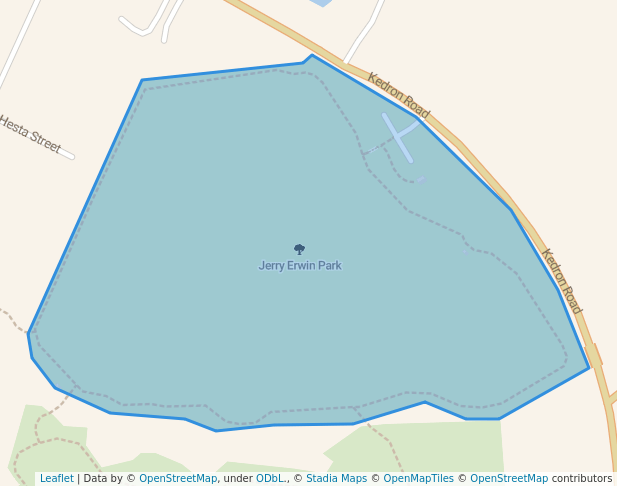 Jerry Erwin Park in Spring Hill | Map and Routes