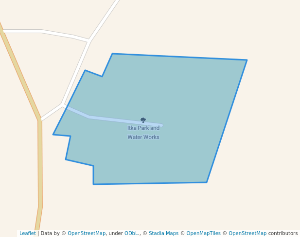 Itka Park and Water Works in Nainpur | Map and Routes