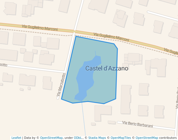 Parco comunale del Raziol in Castel D'Azzano | Map and Routes