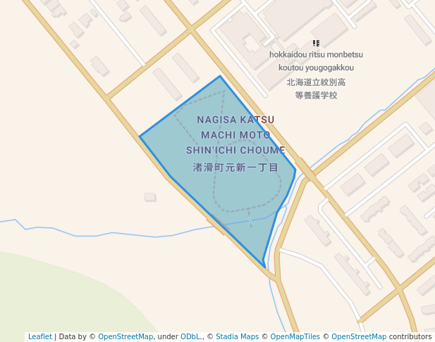 せせらぎ公園 in Mombetsu | Map and Routes