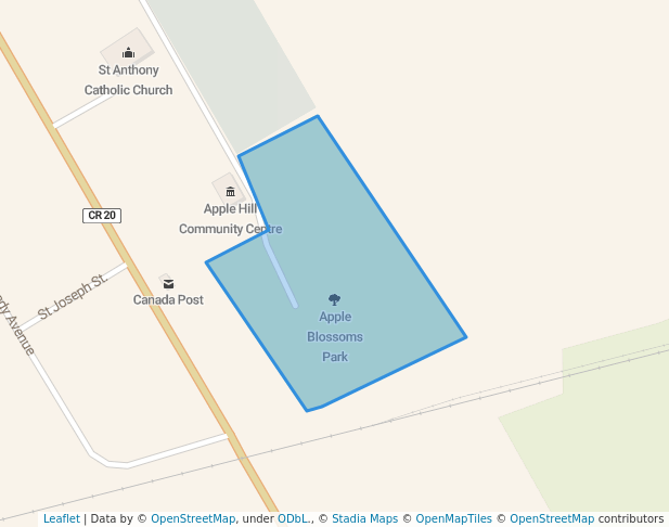 Apple Blossoms Park in Apple Hill | Map and Routes