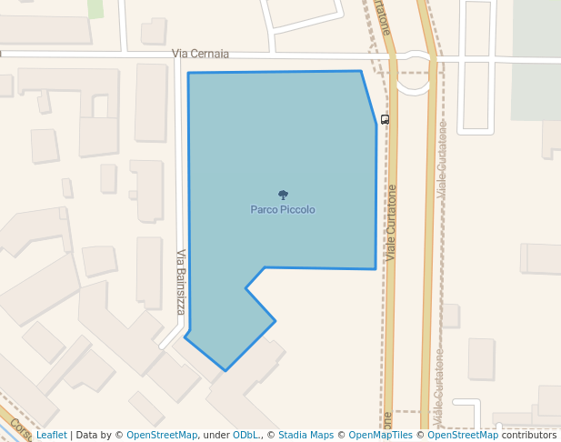 Parco Piccolo in Novara | Map and Routes