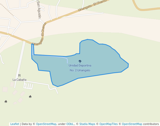 Unidad Deportiva No. 2 Uriangato in Colonia Juárez | Map and Routes