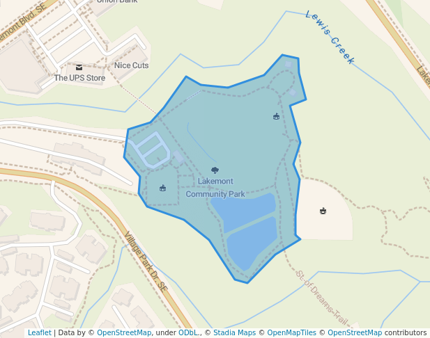 Lakemont Community Park in Bellevue | Map and Routes