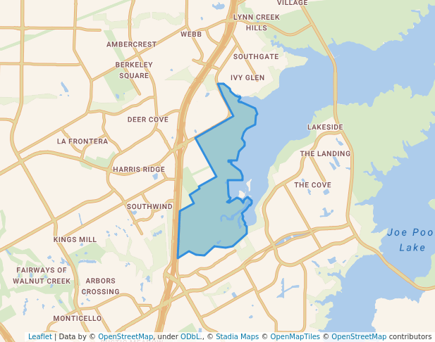 Loyd Park in Grand Prairie | Map and Routes