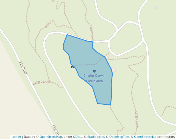 Charles Darwin Picnic Area in Charles Darwin | Map and Routes