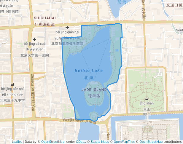 Beihai Park in Beijing | Map and Routes