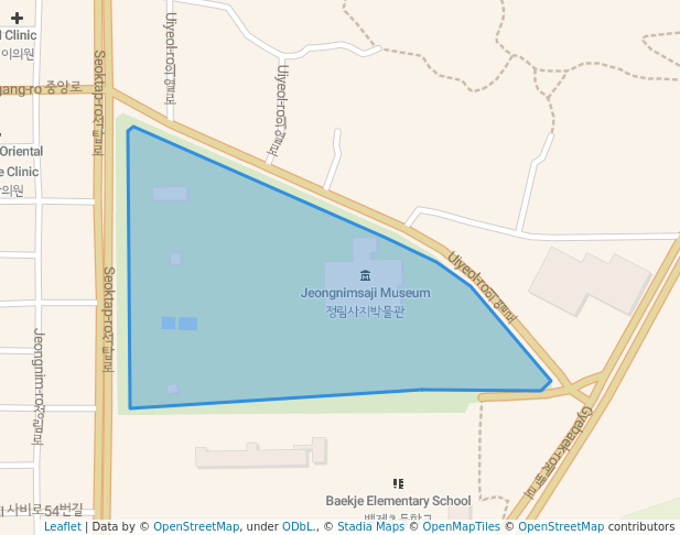 Buyeo Jeongnimsaji in Buyeo | Map and Routes