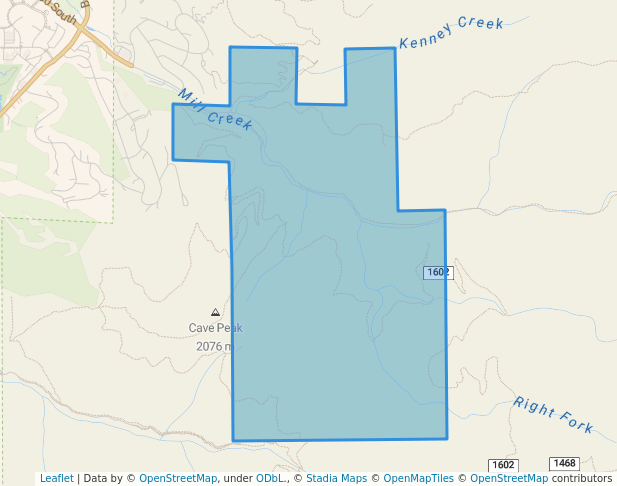 Mueller Park in Bountiful | Map and Routes