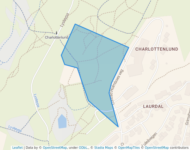 Charlottenlund friluftsområde in Tromsø | Map and Routes