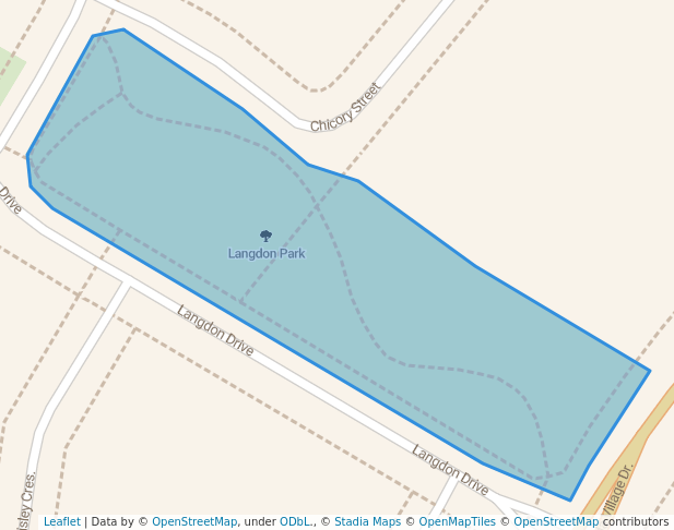 Langdon Park in Mernda | Map and Routes