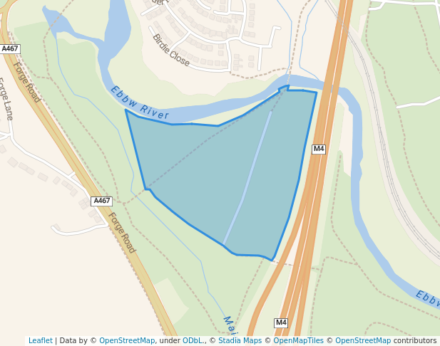 Tredegar Park Bowl in Bassaleg | Map and Routes