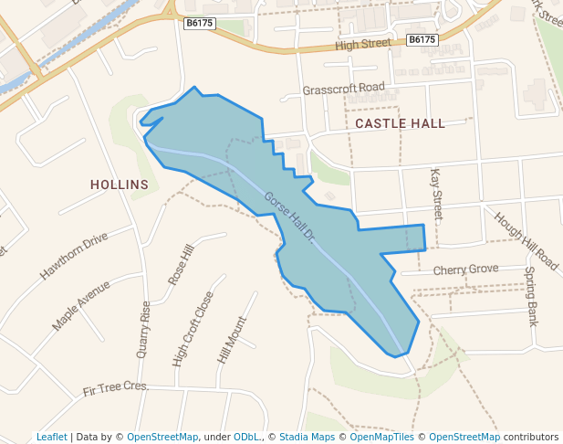 Gorse Hall in Stalybridge | Map and Routes