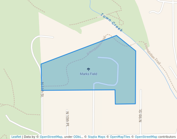 Marks Field in Black River Falls | Map and Routes