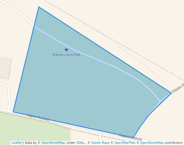 Warrens Area Park in Warrens | Map and Routes