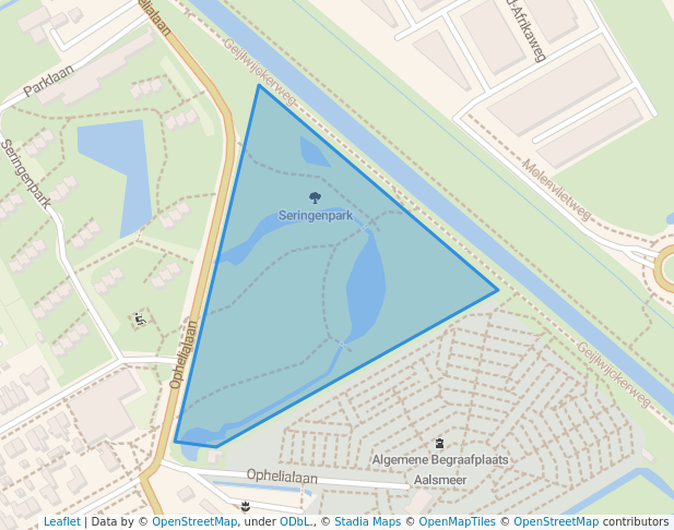 Seringenpark in Aalsmeer | Map and Routes