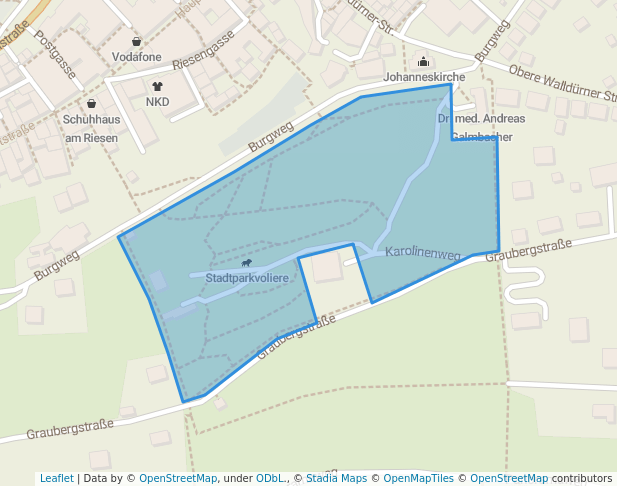 Stadtpark in Miltenberg | Map and Routes