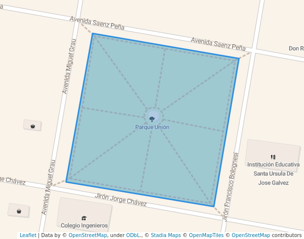 Parque Unión in Lurín | Map and Routes