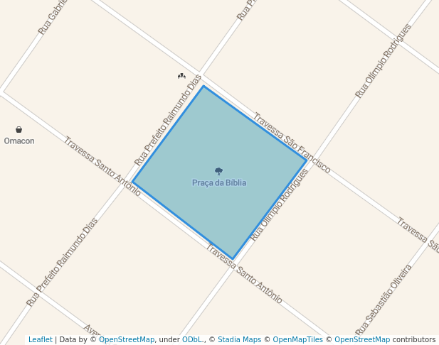 Praça da Bíblia in Barcarena | Map and Routes