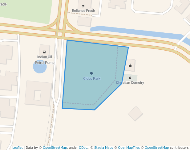 Cidco Park in Navi Mumbai | Map and Routes