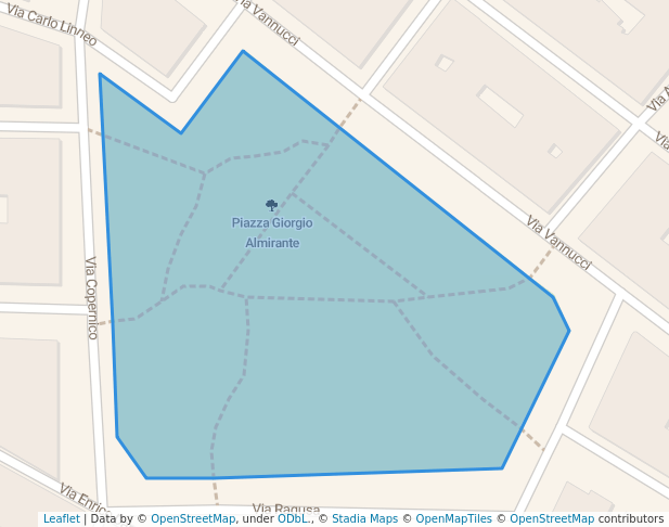 Piazza Giorgio Almirante in Corato | Map and Routes