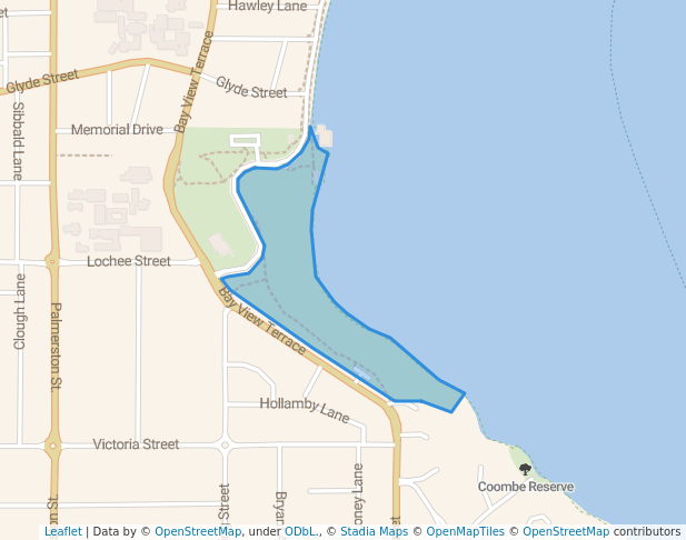 Jabe Dodd Park in Mosman Park | Map and Routes