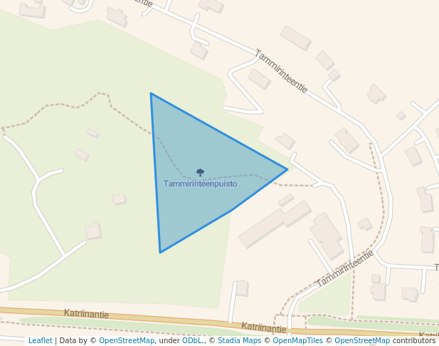 Tammirinteenpuisto in Vanda | Map and Routes