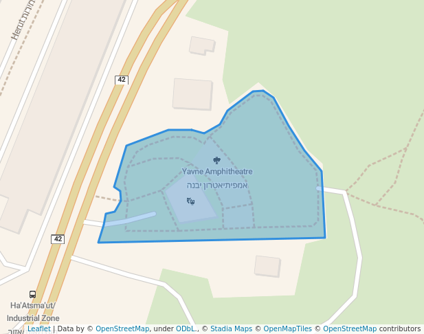 Yavne Amphitheatre in Yavne | Map and Routes