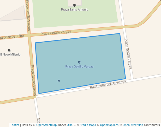 Praça Getúlio Vargas in Balsas | Map and Routes