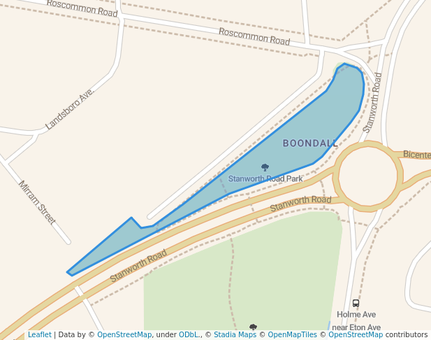 Stanworth Road Park in Boondall | Map and Routes