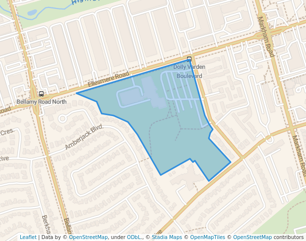 Confederation Park in Toronto | Map and Routes