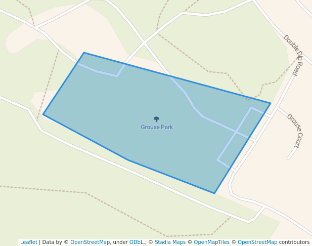 Grouse Park in Deep River | Map and Routes