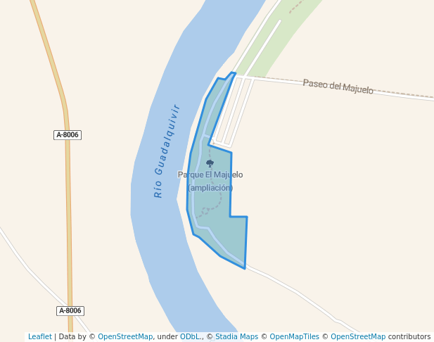 Parque El Majuelo (ampliación) in La Rinconada | Map and Routes