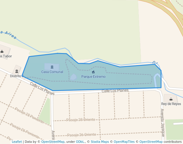 Parque Extremo in Santa Tecla | Map and Routes