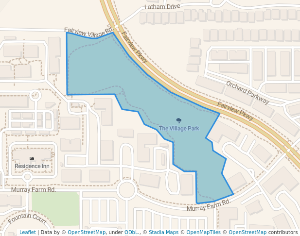 The Village Park in Fairview | Map and Routes