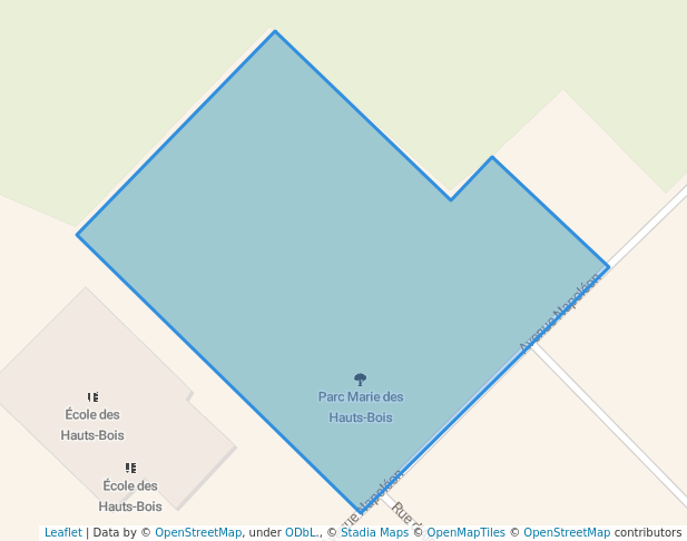 Parc Marie des Hauts-Bois in Mascouche | Map and Routes
