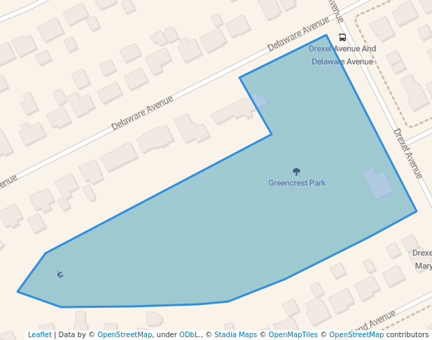 Greencrest Park in Racine | Map and Routes