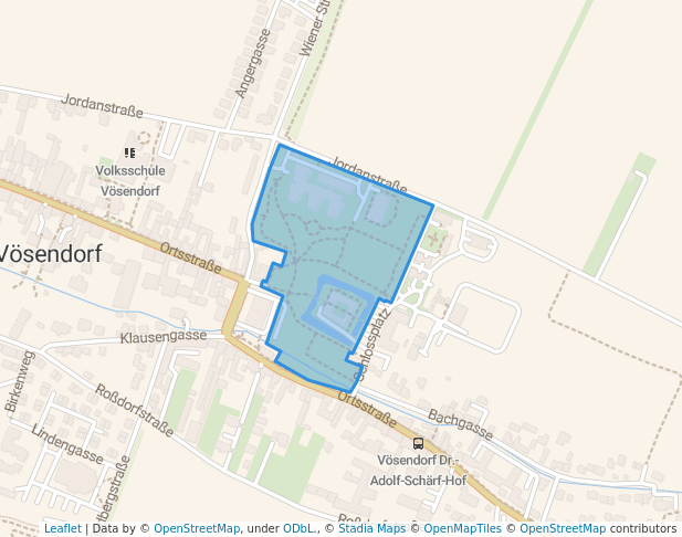 Schlosspark Vösendorf in Vösendorf | Map and Routes